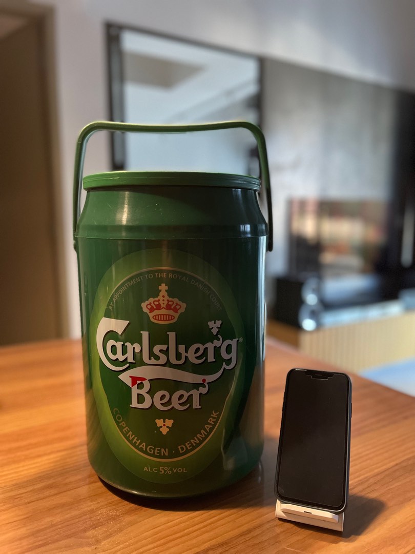 Carlsberg Beer bucket, Furniture & Home Living, Home Decor, Other Home ...