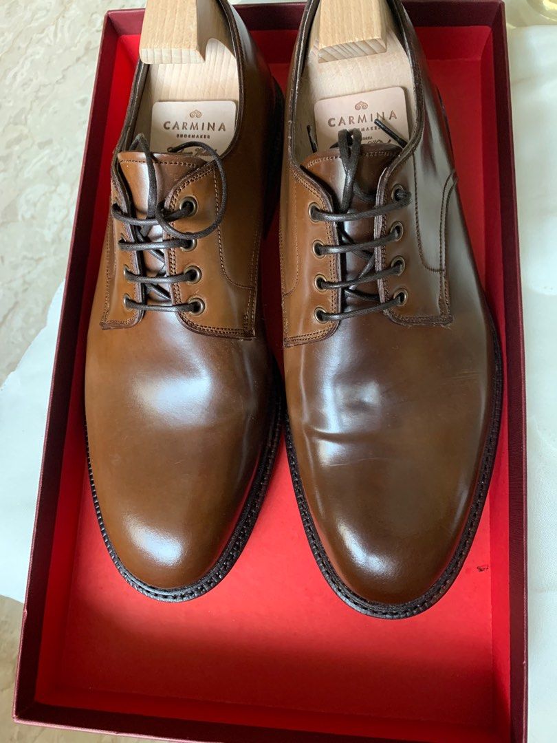 Carmina Dress Shoes - shell cordovan, Men's Fashion, Footwear, Dress ...