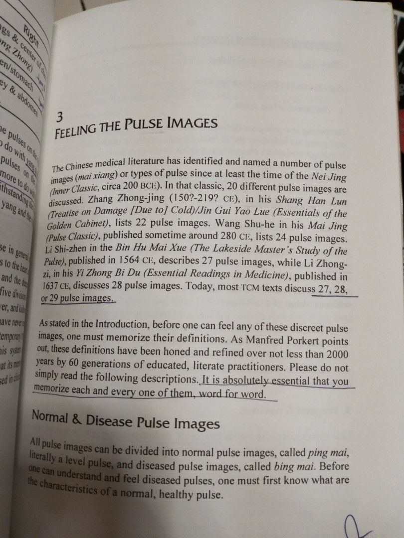 Chinese Pulse Diagnosis by Bob Flaws, Hobbies & Toys, Books & Magazines ...
