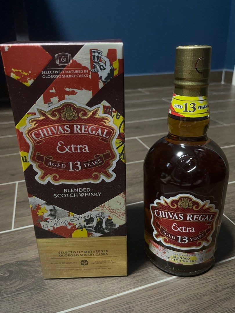 Chivas Regal Age 13 Years 700ml 40%alc, Food & Drinks, Alcoholic ...
