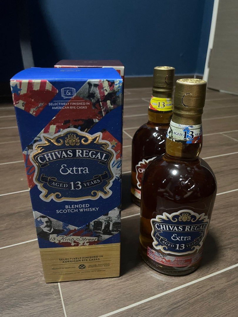 Chivas Regal Age 13 Years 700ml 40%alc, Food & Drinks, Alcoholic ...