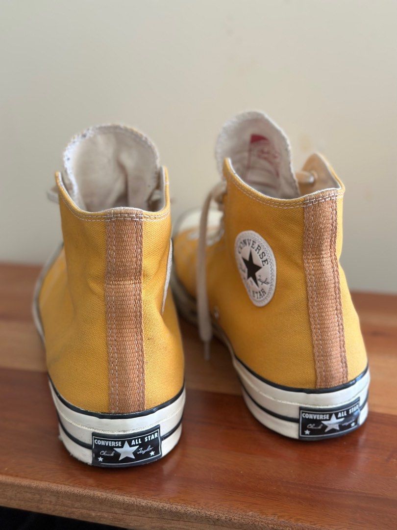 Converse Chuck Taylor 70 Yellow, Men's Fashion, Footwear, Sneakers on ...