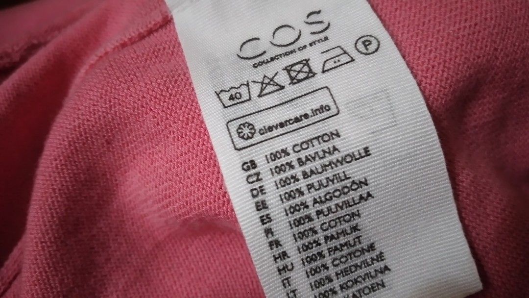 Cos coral pink sweater S, Women's Fashion, Tops, Longsleeves on Carousell