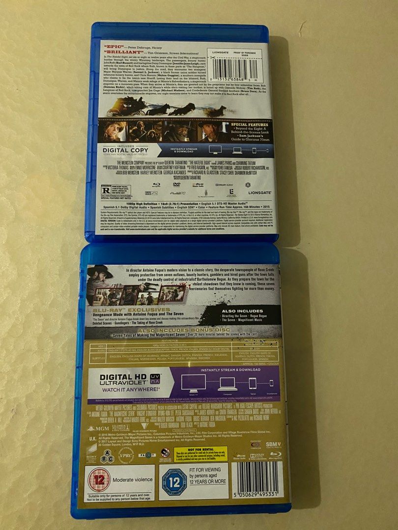 Cowboy Blu Rays, Hobbies & Toys, Music & Media, CDs & DVDs on Carousell