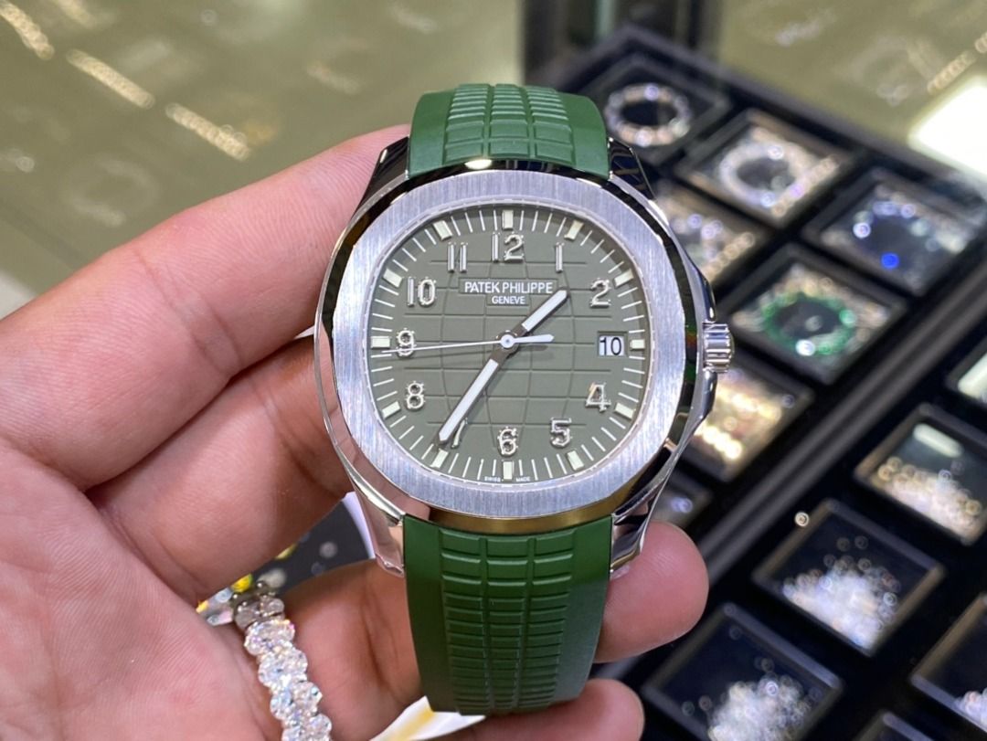 Customized 18K gold-plated version Patek Philippe 42mm diameter 324 ...