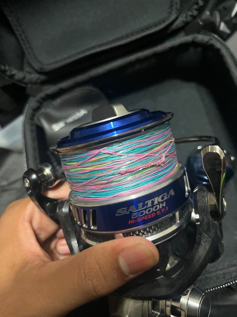 Daiwa Saltiga 5000H spinning reel, Sports Equipment, Fishing on Carousell