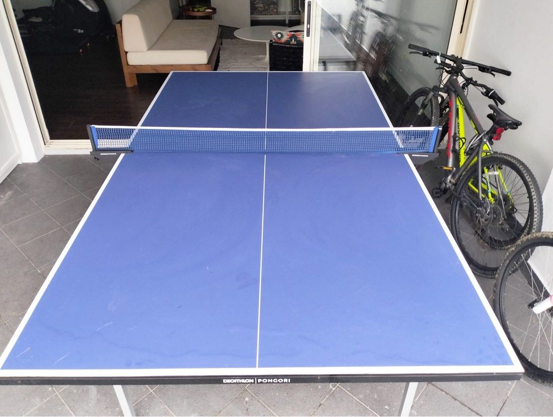 Decathlon table tennis table, Sports Equipment, Sports & Games, Racket ...