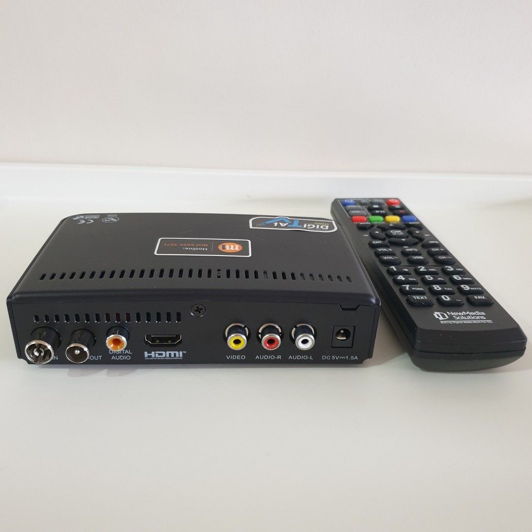 Digital TV HD Set-top Box, TV & Home Appliances, TV & Entertainment ...