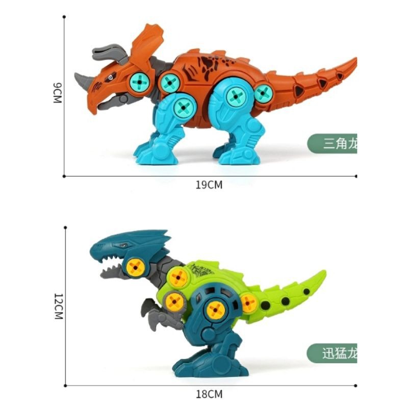 Dinosaur Assembling STEM screwdriver toy, Hobbies & Toys, Toys & Games ...