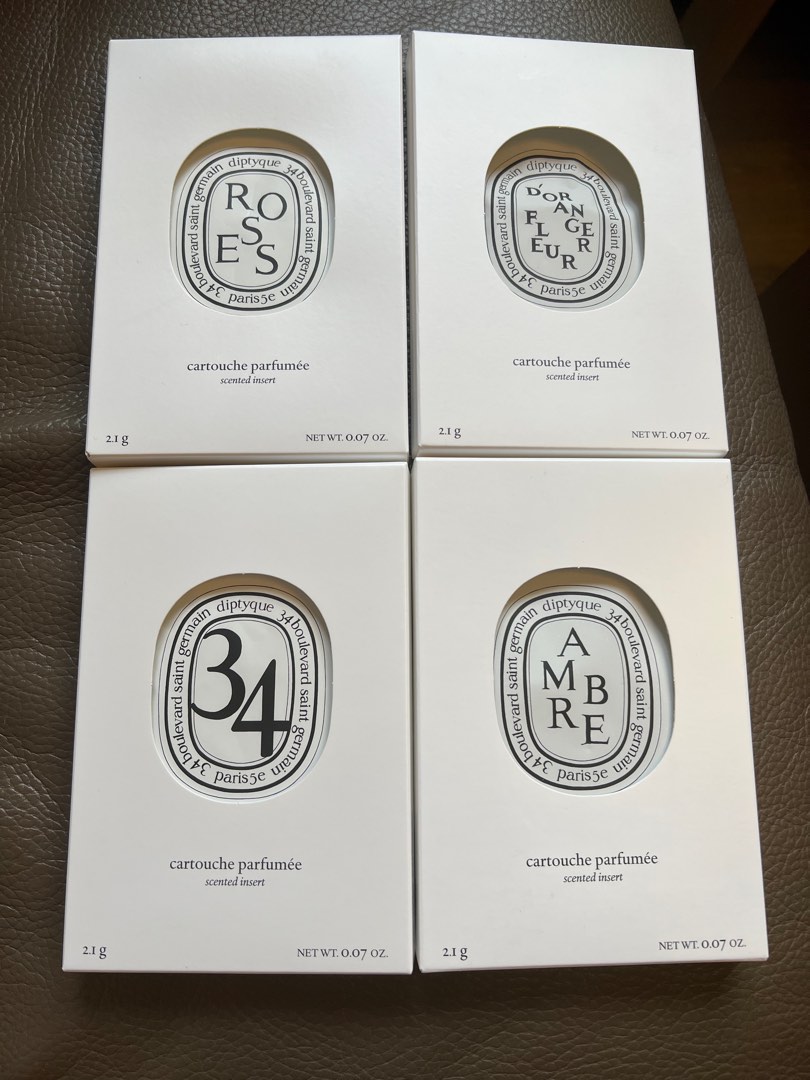 Diptyque scented insert, 傢俬＆家居, 家居香薰 - Carousell