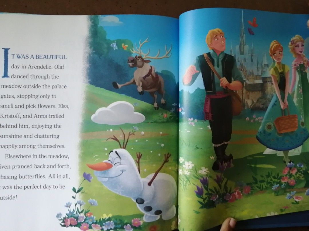 Disney - Frozen - Anna Elsa _ Story book collection, Hobbies & Toys ...