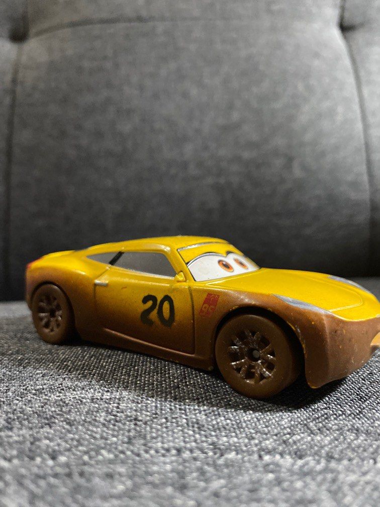 Disney Pixar Cars Movie #20 Racer Yellow Mud Cruz Ramirez Diecast Car ...