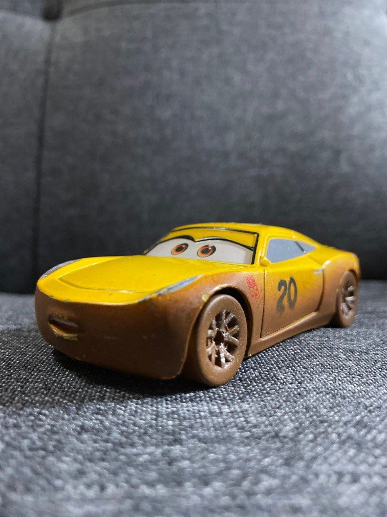 Disney Pixar Cars Movie #20 Racer Yellow Mud Cruz Ramirez Diecast Car ...