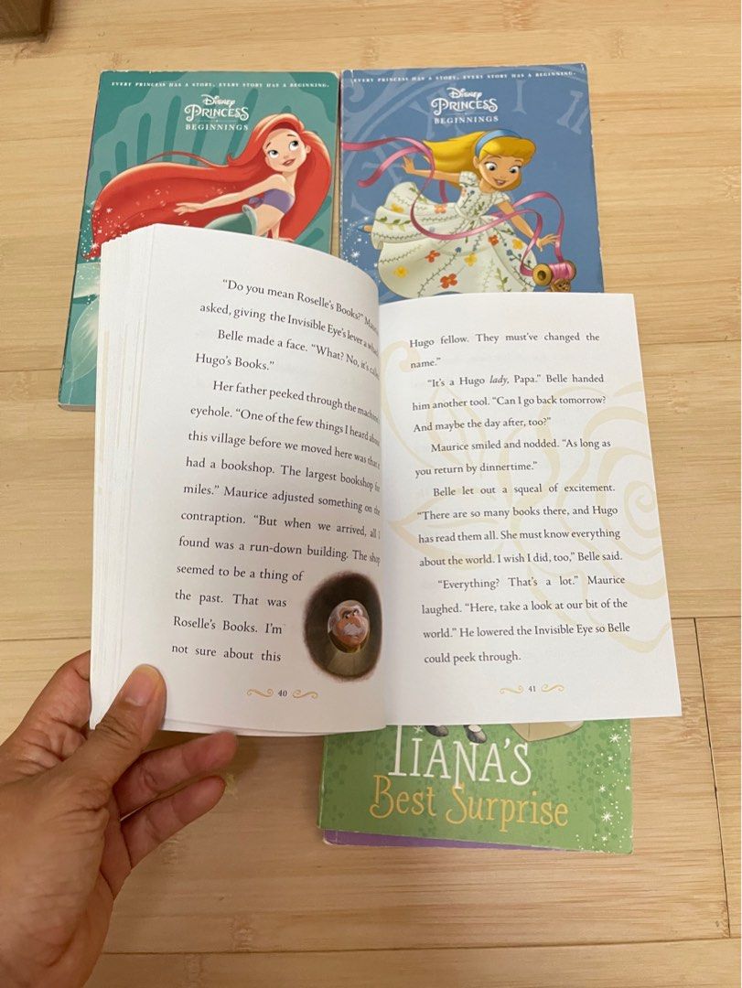 Disney Princess Beginnings Jasmine Ariel Belle Cinderella Tiana, 興趣及遊戲 ...