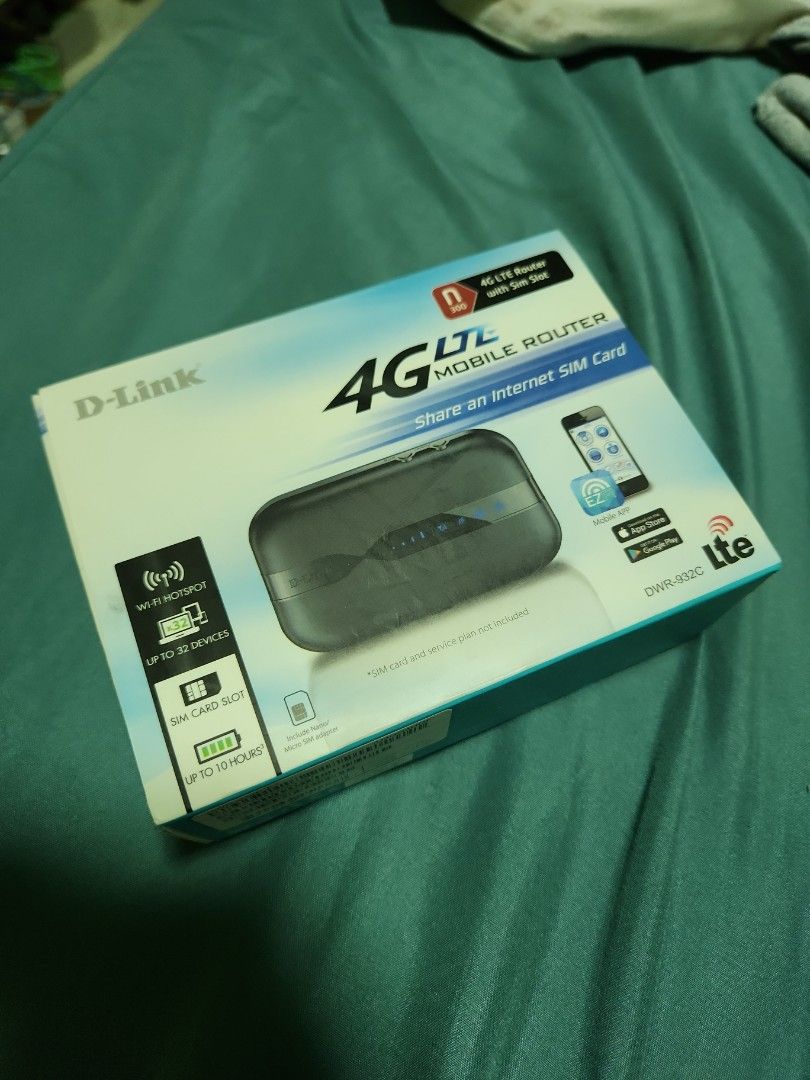 D-Link DWR-932C-E1 N300 4G/LTE WiFi Mobile Modem Router, Computers & Tech, Parts & Accessories ...