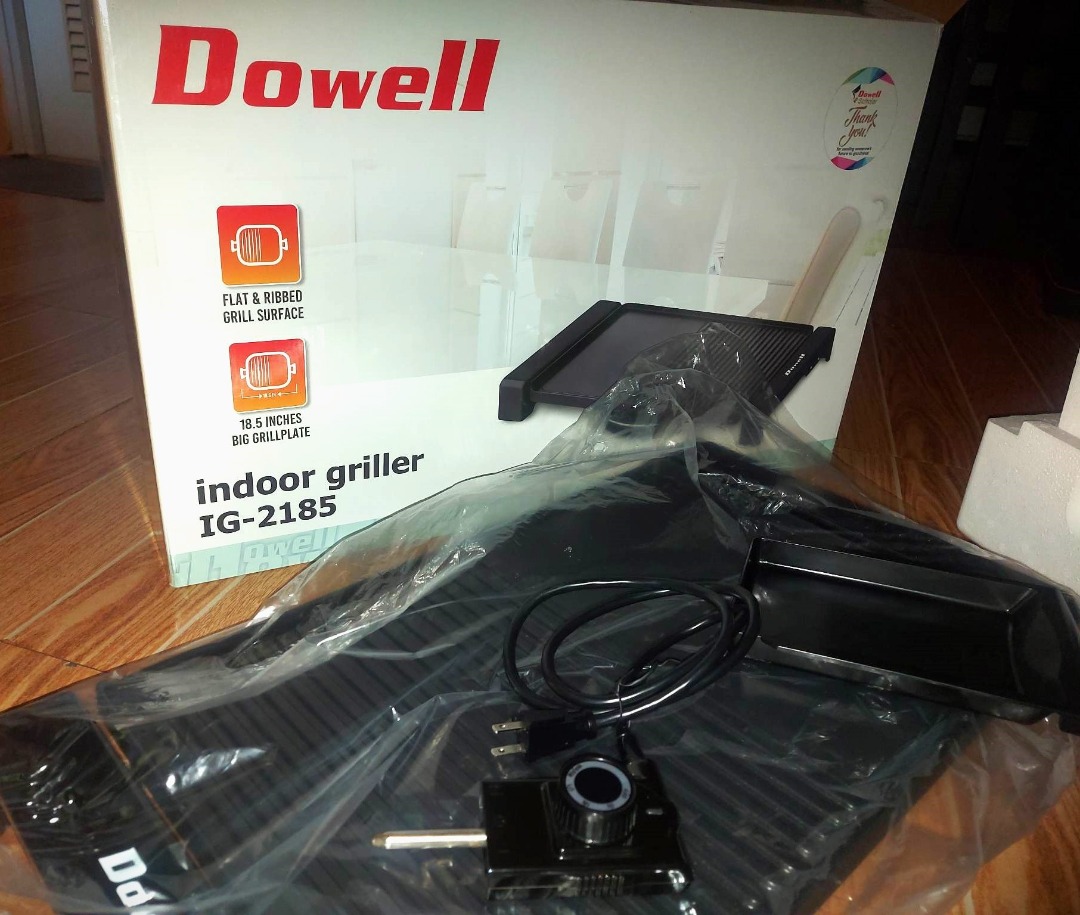 Dowell Electric Griller Indoor Outdoor on Carousell