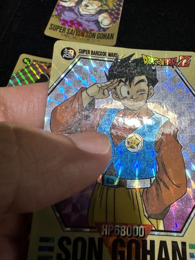 Dragonball Cards Barcode Prism Assorted, Hobbies & Toys, Memorabilia ...