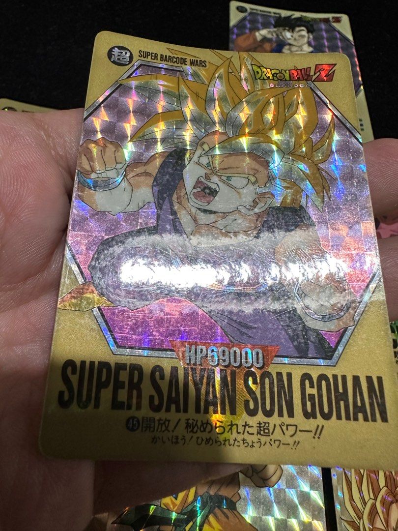 Dragonball Cards Barcode Prism Assorted, Hobbies & Toys, Memorabilia ...