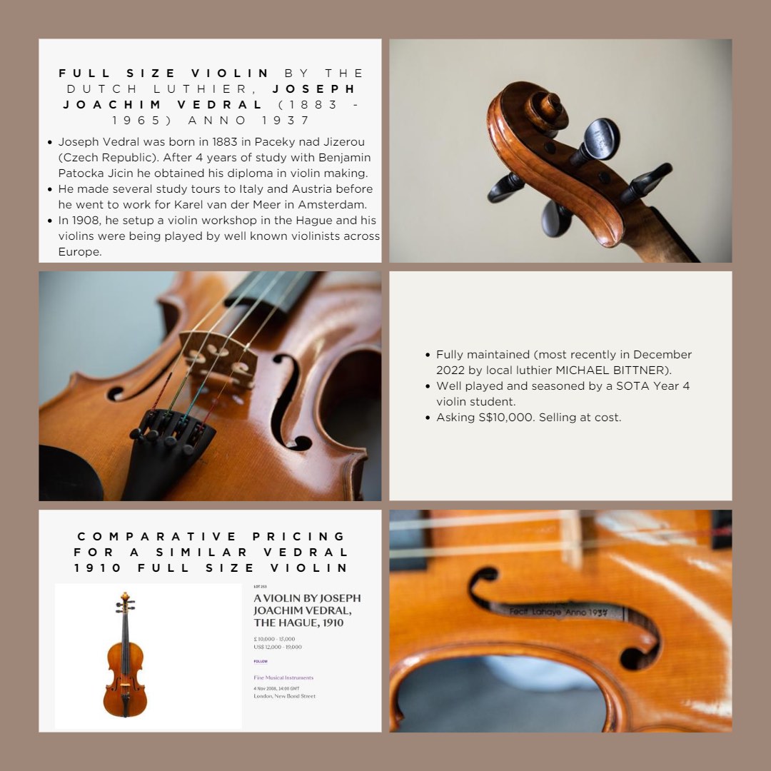 Dutch violin, Hobbies & Toys, Music & Media, Musical Instruments on ...
