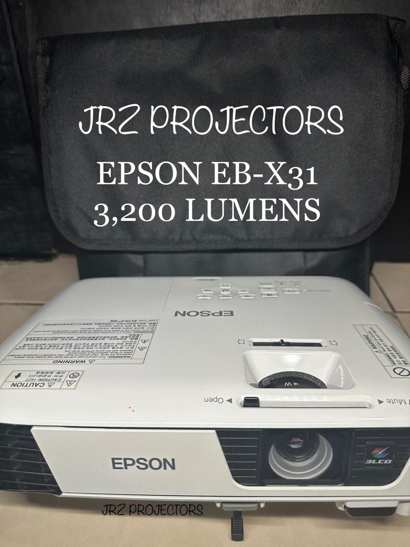 EPSON EB-X31 XGA PROJECTOR 3,200lumens, TV & Home Appliances, TV ...
