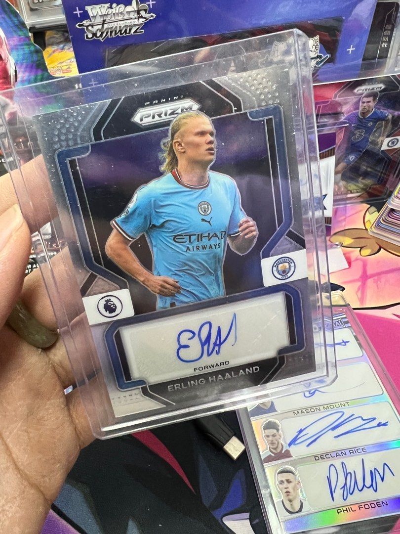 Erling Haaland base Autograph Panini Prizm Hobby box, Hobbies & Toys ...