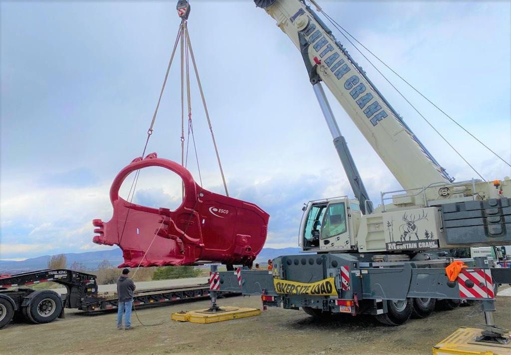 Esco dragline bucket 1/50 construction diecast scale model, Hobbies ...