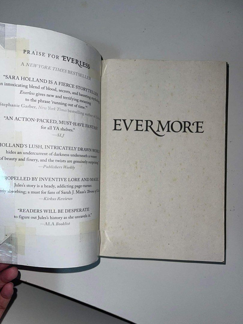 Evermore, Hobbies & Toys, Books & Magazines, Fiction & Non-Fiction on ...