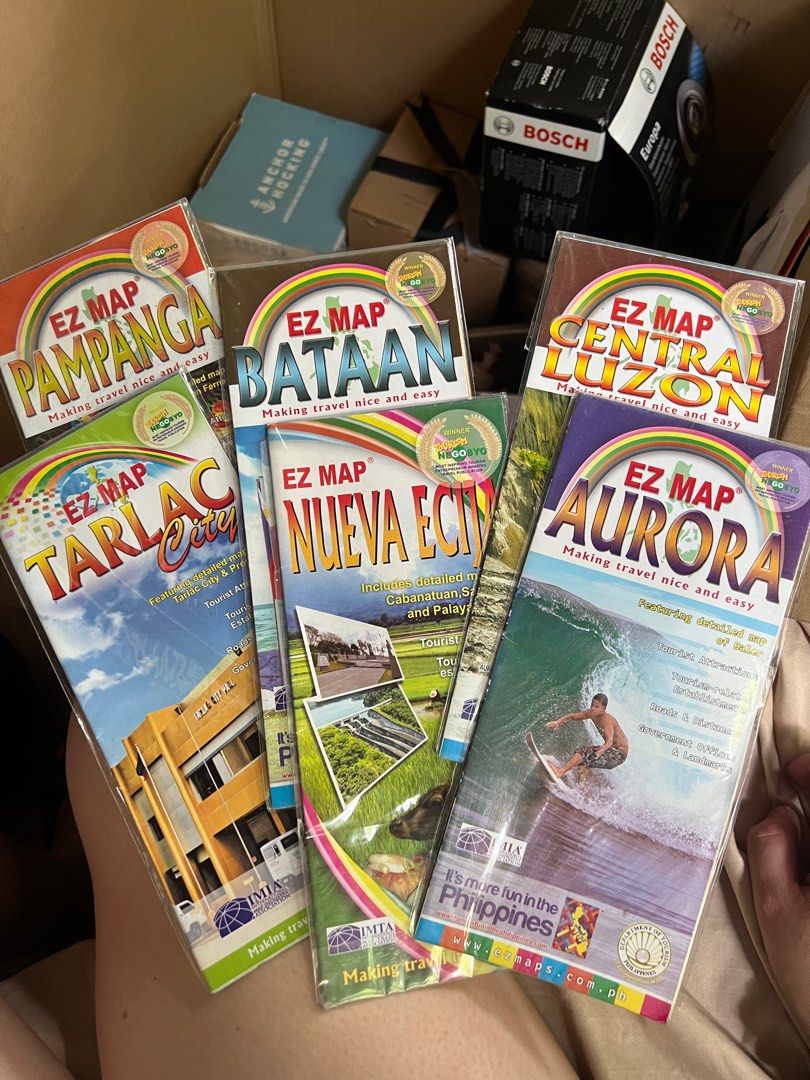EZ Maps, Hobbies & Toys, Books & Magazines, Travel & Holiday Guides on Carousell