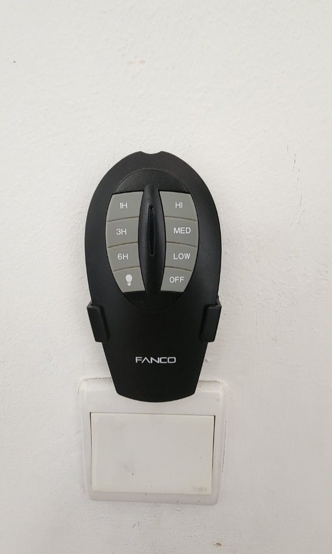 Fanco Ceiling Fan with remote and light, Furniture & Home Living ...