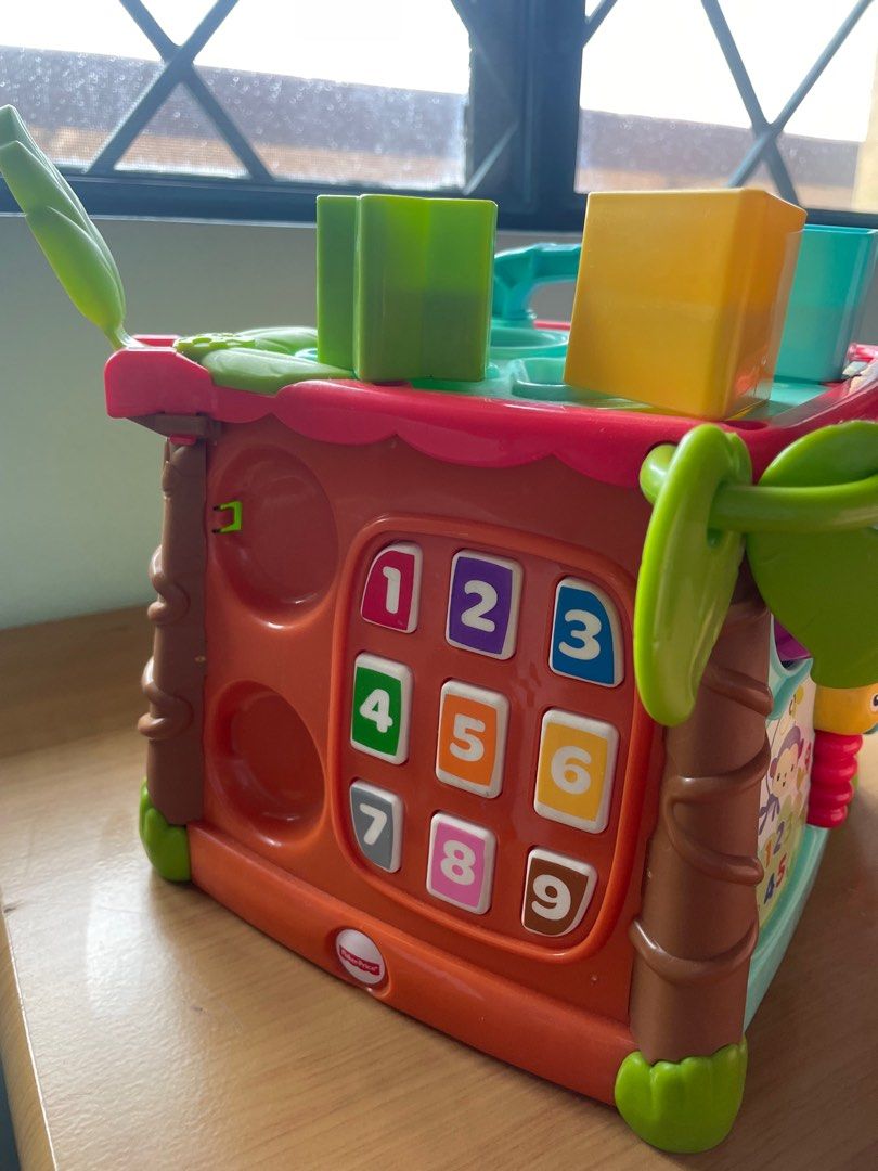 Fisher Price activity block (with sounds), Babies & Kids, Infant Playtime on Carousell