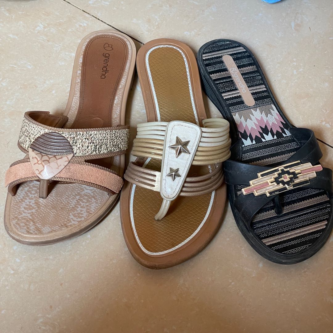 Flats Grendha Grendene Sandals Bundle, Women's Fashion, Footwear, Flats ...