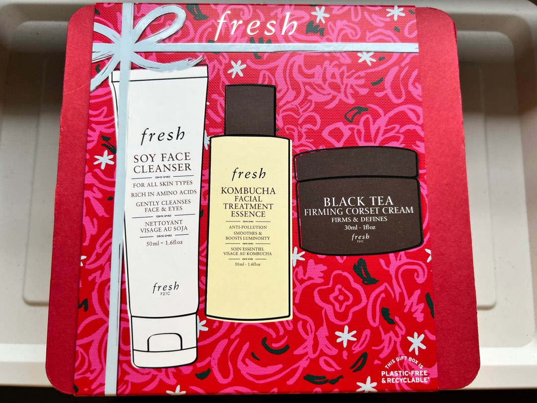 FRESH Cleanse, Smooth & Tighten Skincare Set, Beauty & Personal Care ...