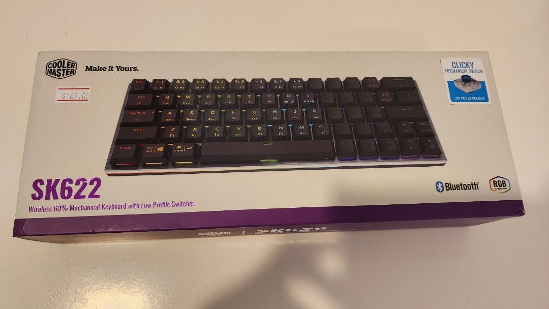 Gaming Keyboard - Cooler Master SK622, Computers & Tech, Parts ...