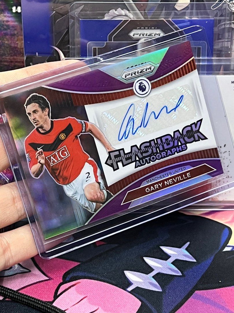 Gary Neville Autograph 03/25 Panini Prizm EPL Hobby Box, Hobbies & Toys ...
