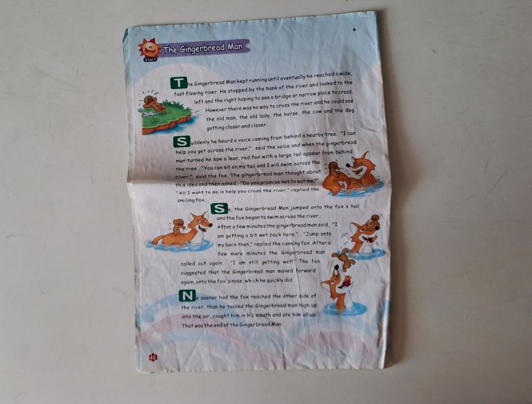 Gingerbread Man Hand Puppets, Babies & Kids, Infant Playtime on Carousell