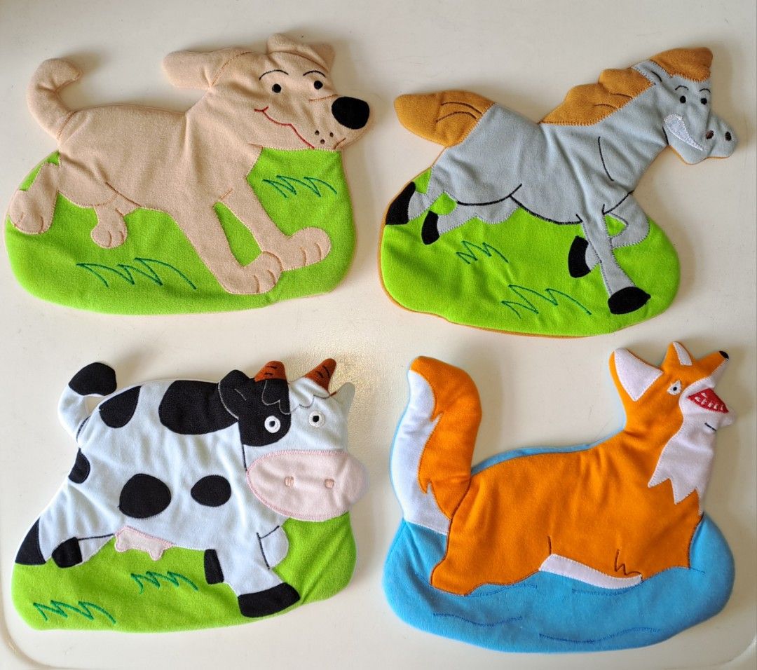 Gingerbread Man Hand Puppets, Babies & Kids, Infant Playtime on Carousell