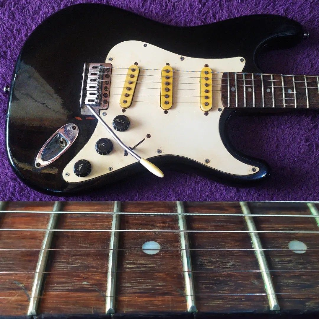 Gitar samick stratocaster, Musik & Media, Alat di Carousell