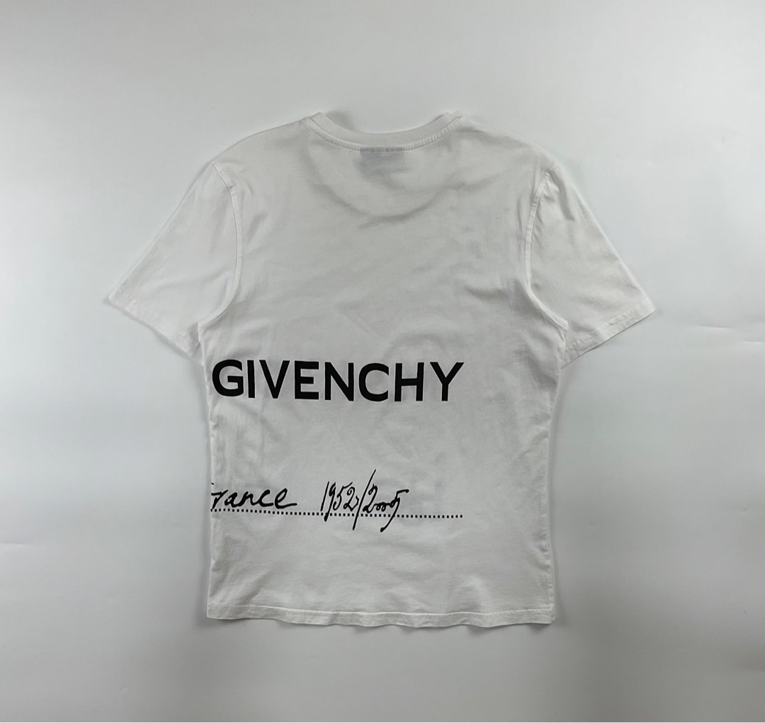 Givenchy Maison Logo HDG France 2005 Tee on Carousell