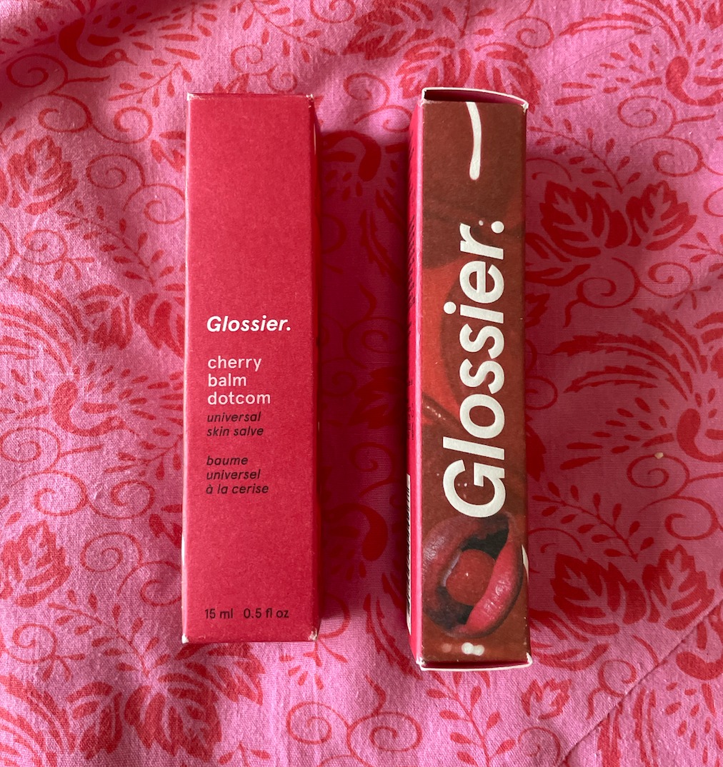 Glossier CHERRY Balm Dot Com (original formula) on Carousell