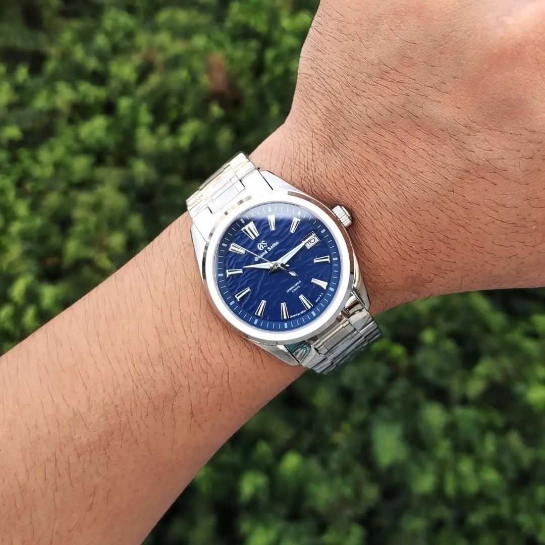 Grand Seiko Lake Suwa Dial Mod, Men's Fashion, Watches & Accessories ...