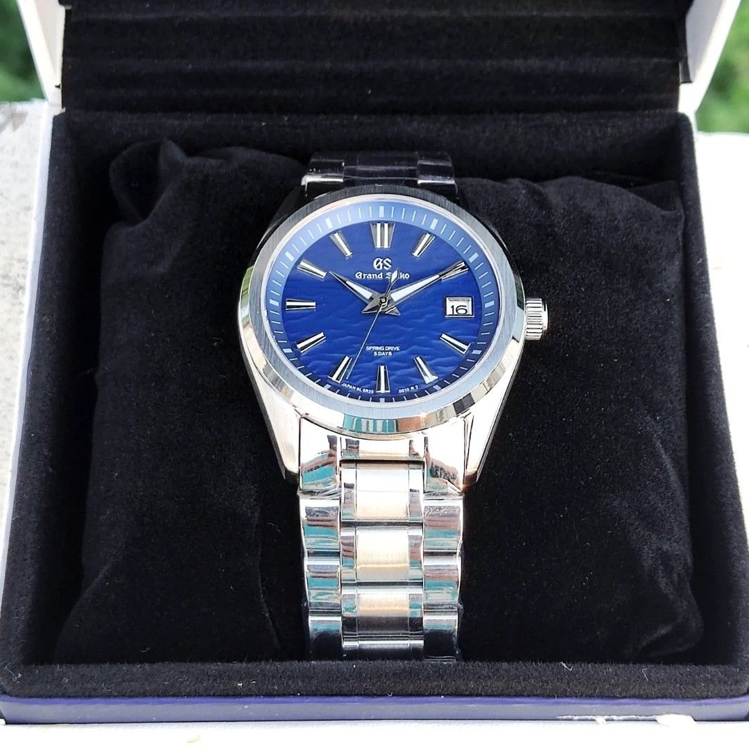 Grand Seiko Lake Suwa Dial Mod, Men's Fashion, Watches & Accessories ...