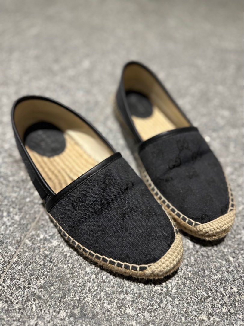 Gucci espadrilles, Women's Fashion, Footwear, Loafers on Carousell