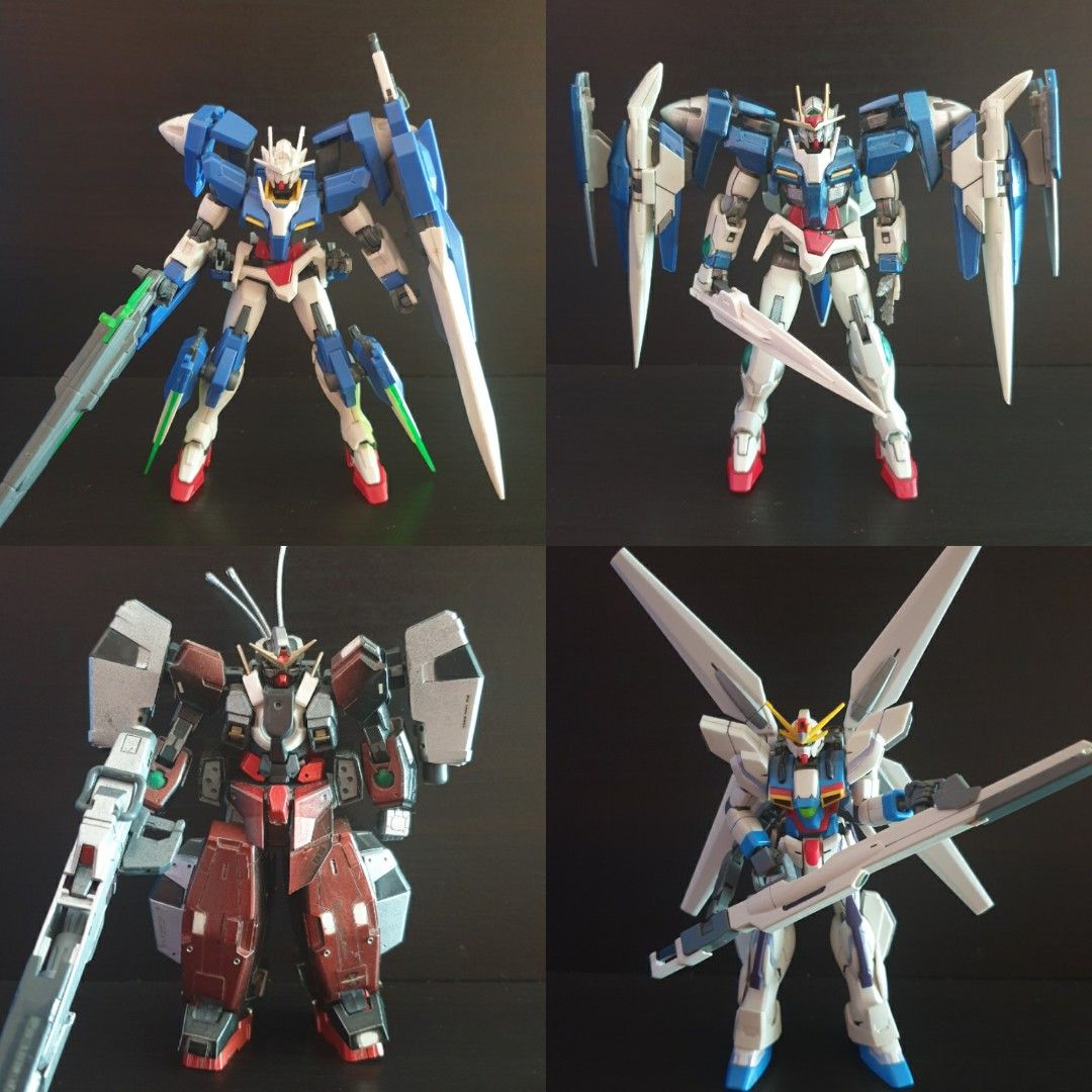 Gundam - HG - Gundam x Maoh - 00 Raiser - 00 Seven Sword - Virtue ...