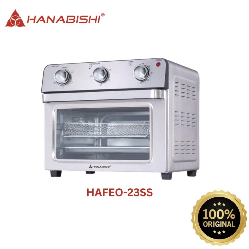 Hanabishi Air Fryer Oven 23 Liters HAFEO-23SS Air Fryer with Oven, TV & Home Appliances, Kitchen ...
