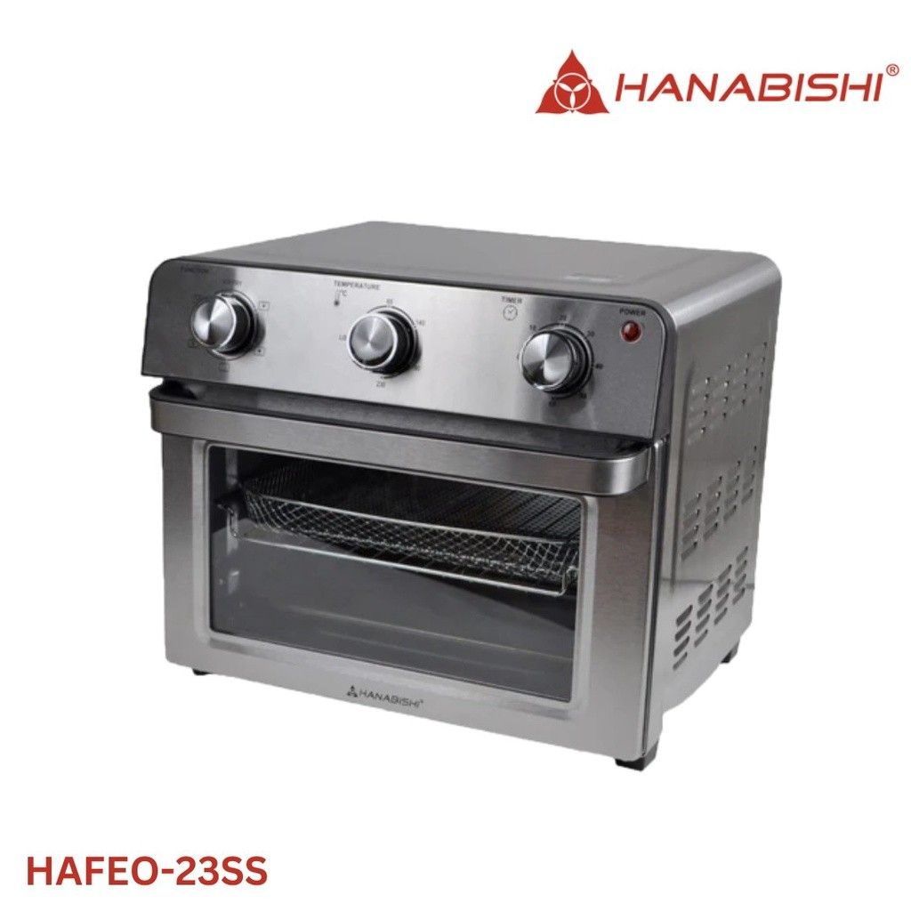 Hanabishi Air Fryer Oven 23 Liters HAFEO-23SS Air Fryer with Oven, TV & Home Appliances, Kitchen ...