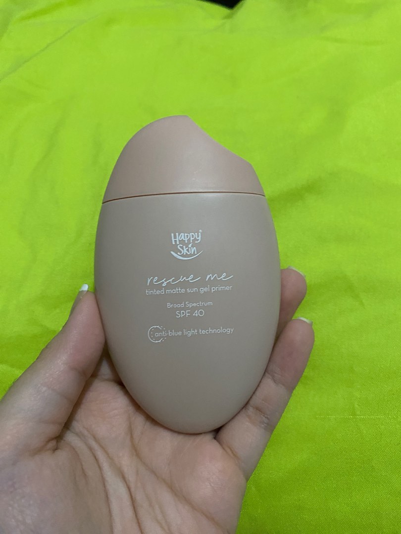 Happy Skin Rescue Me Tinted Matte Sun Gel Primer Broad Spectrum SPF 40 ...