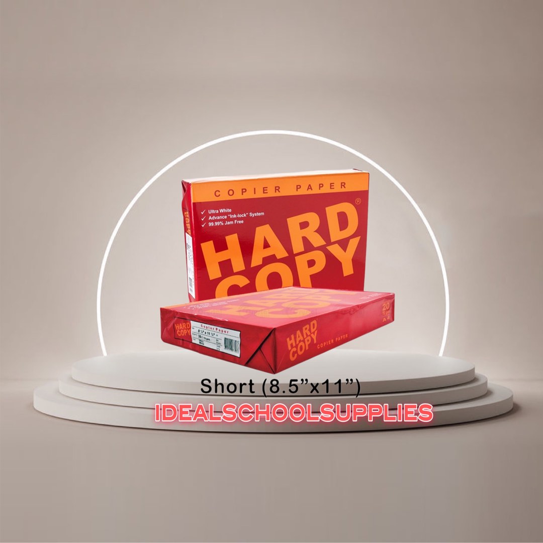 HARD COPY BOND PAPER SHORT 1 REAM 500 SHEETS, Hobbies & Toys, Stationary & Craft, Stationery ...