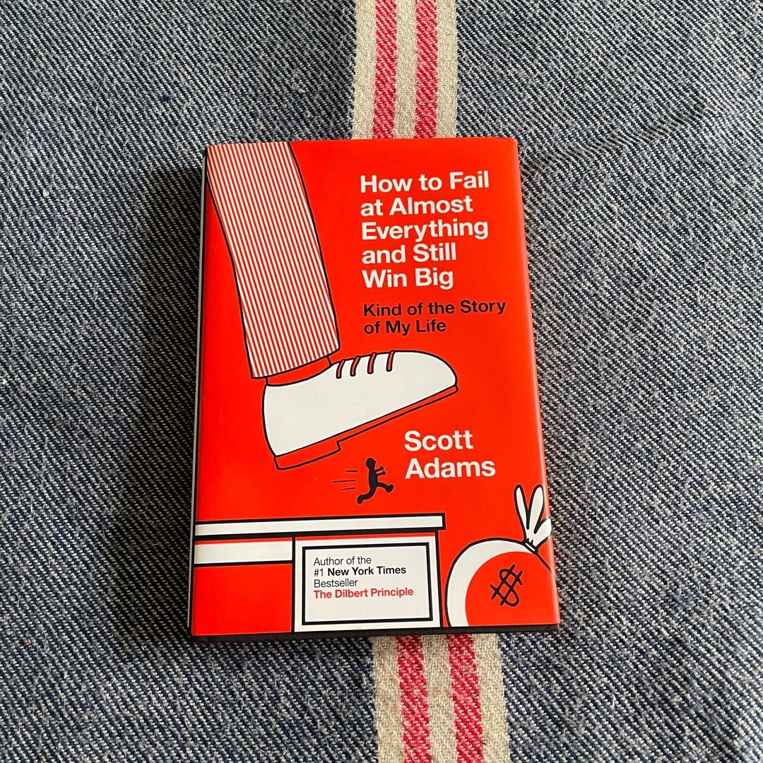 Hard Cover Scott Adams Self Help Book The Dilbert Principle, Hobbies ...