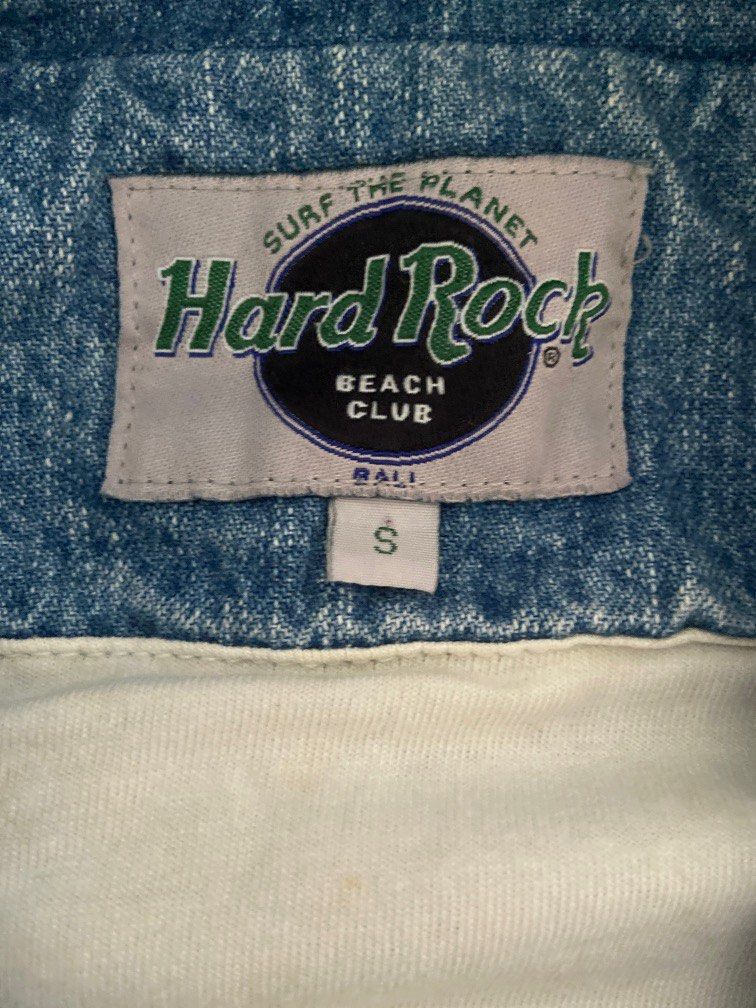 Hard Rock Beach Club Bali Denim Jacket, Women's Fashion, Coats, Jackets ...