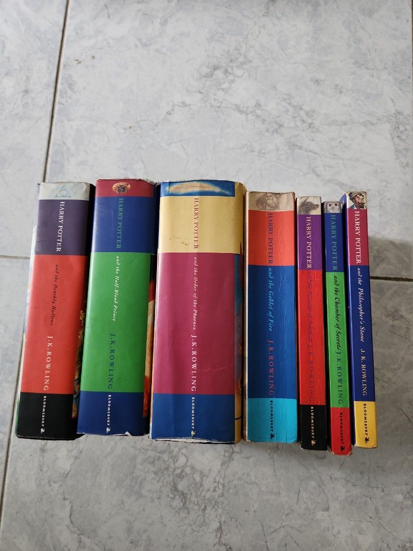 Harry Potter Complete Book Series Hobbies Toys Books Magazines Harry Potter Complete Book Series Hobbies Toys Books Magazines